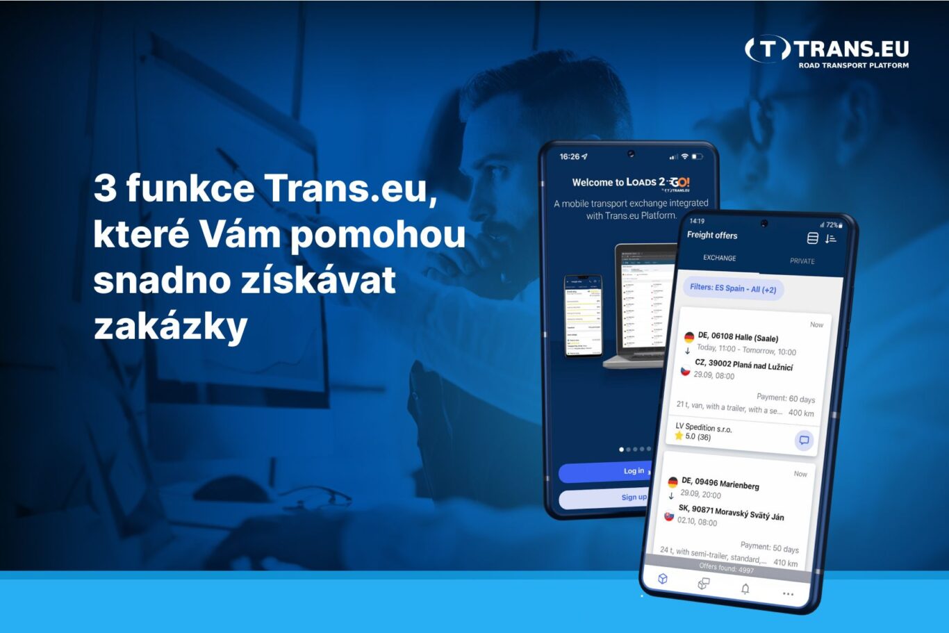 Jak lze nejsnáze získat zakázku? 3 nejdůležitější funkce na Trans.eu ...