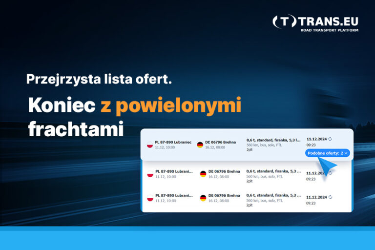 Jak działa Trans.eu? - Trans For Carriers